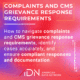 Navigating Complaints and CMS Grievance Response Requirements